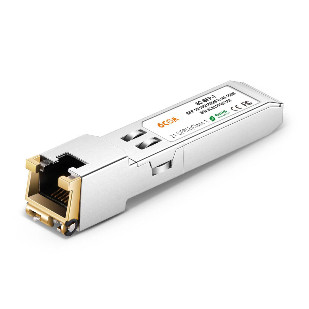 1 GE SFP RJ45 Transceiver Module – Silicon Valley